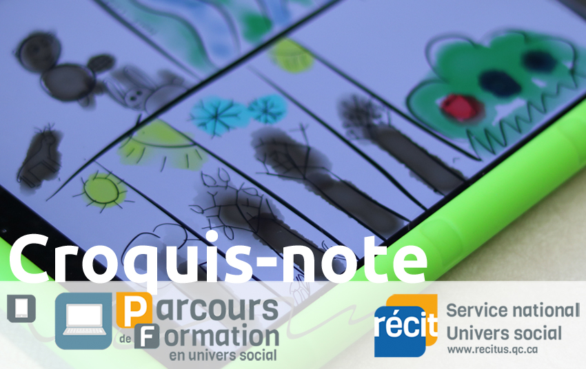 Le croquis-note en univers social au primaire